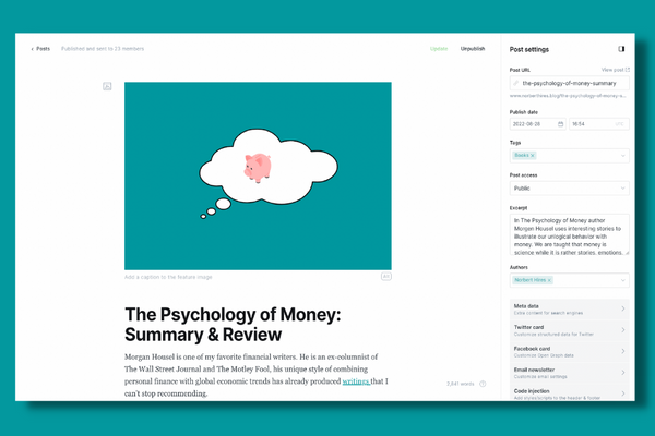 My Review of the Ghost Blogging Platform after 1 year